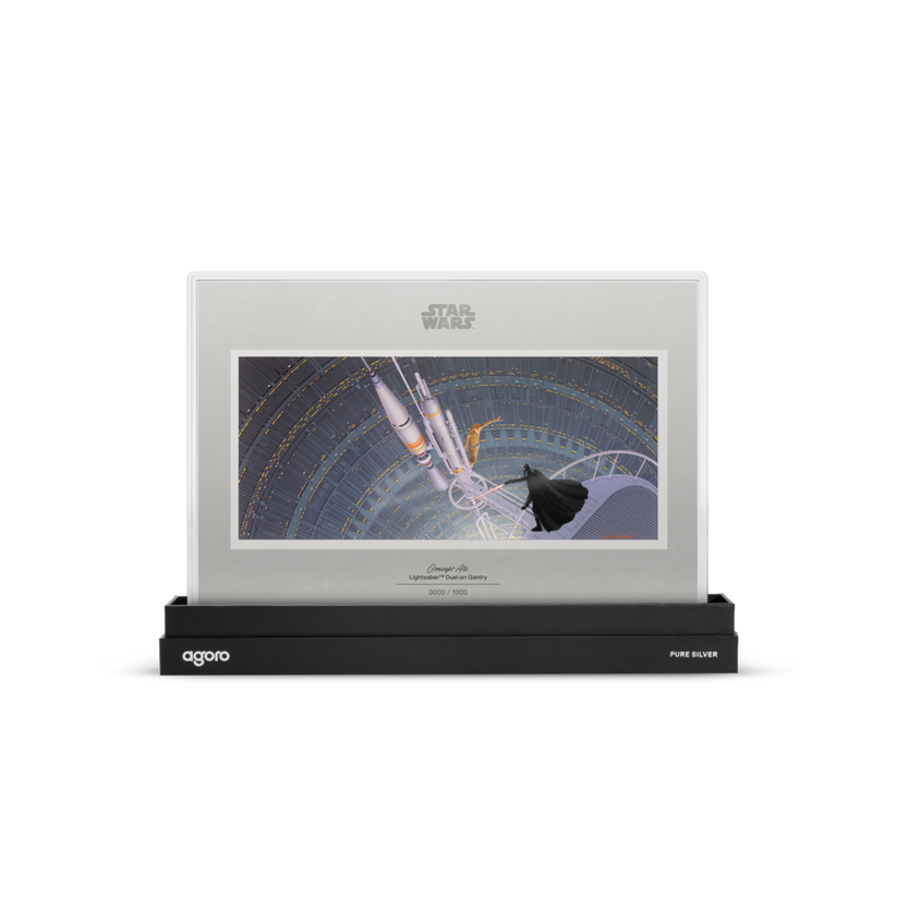 Buy Star Wars™ Concept Art - Lightsaber™ Duel on Gantry by Star Wars ...