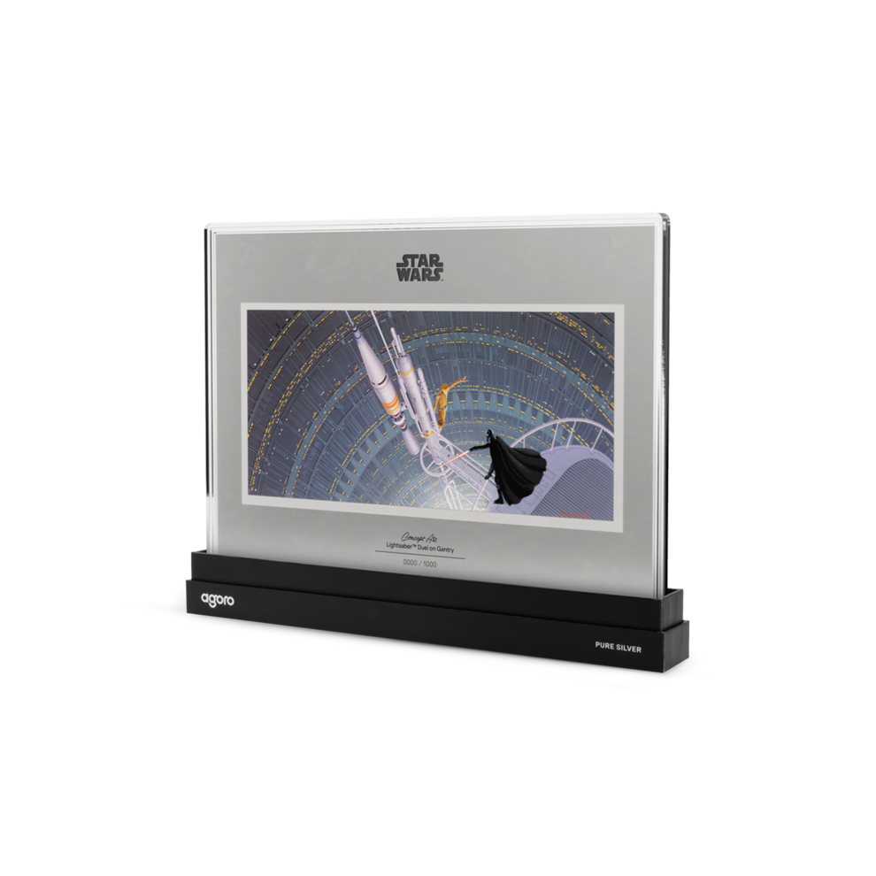 Buy Star Wars™ Concept Art - Lightsaber™ Duel on Gantry by Star Wars ...
